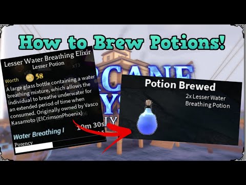 How to Brew Potions - Arcane Odyssey Guides - Arcane Odyssey