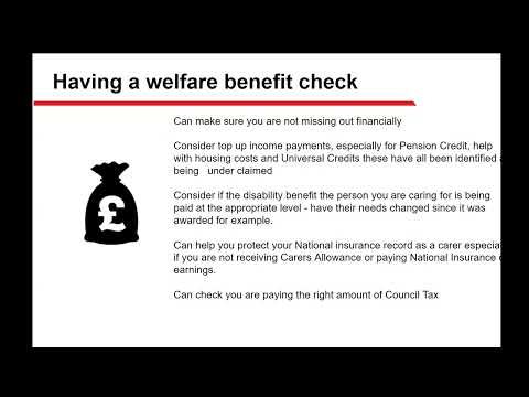 Income maximisation and grants