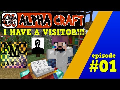 Steam Community :: Video :: ALPHACRAFT | I HAVE A VISITOR | EPISODE 001 | HardMode