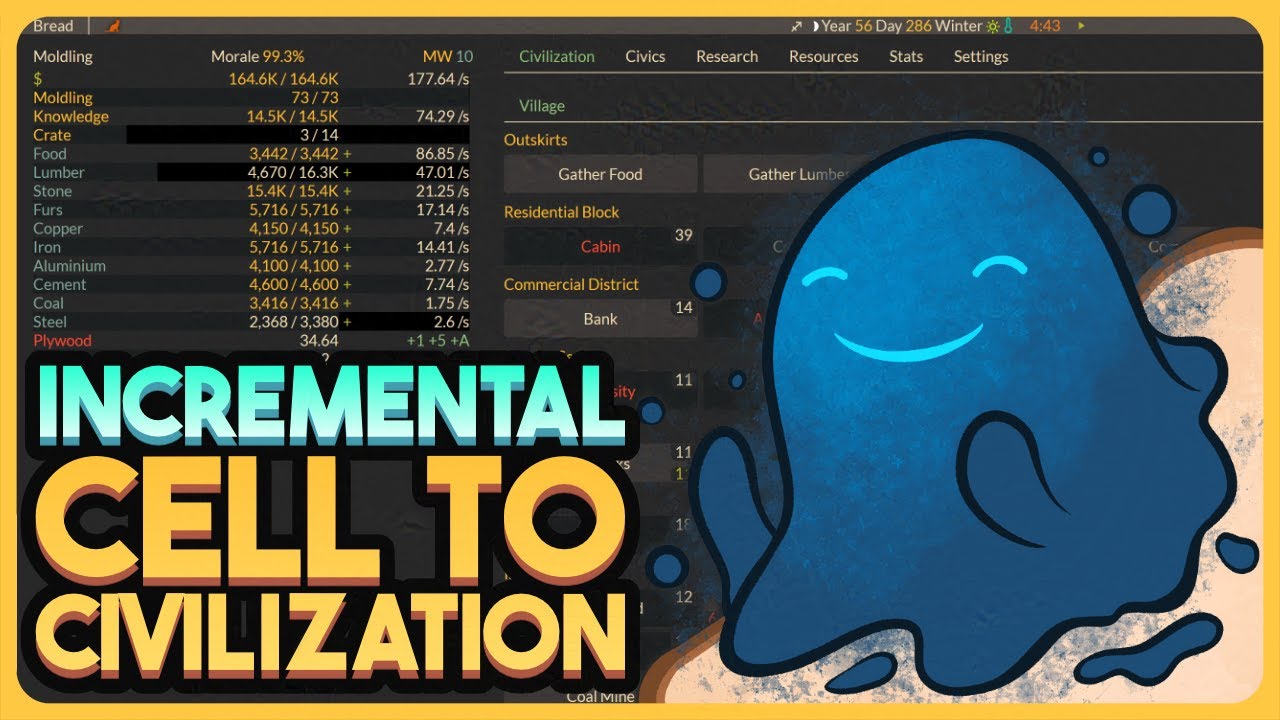 Free Incremental Cell To Civilization Builder - Evolve