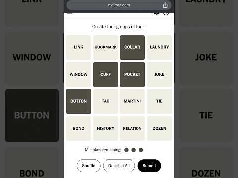 Connections #100 - BEST NYT Word Game! - 19 September 2023 🧩 💥