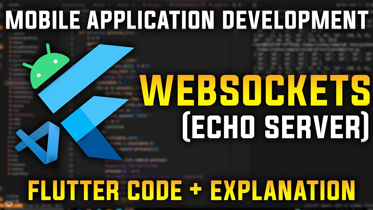 Web Sockets in Flutter | Echo Server | Flutter for Beginners | Mobile Application Development