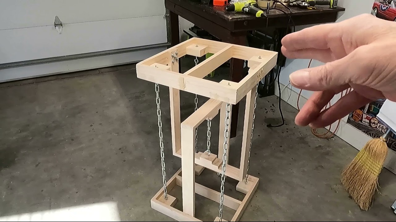 Tensegrity Table From Wood