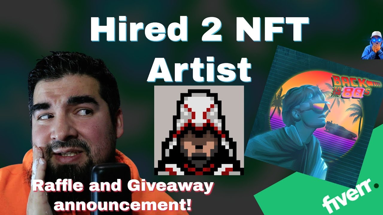 Fiverr NFT reveal and Raffle/Giveaway announcement.