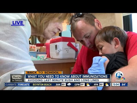 What parents should know about immunizations before school starts