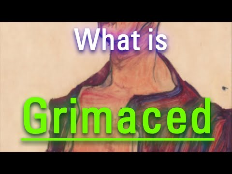 How Does Grimaced Look? | How to Say Grimaced in English? | What is Grimaced?