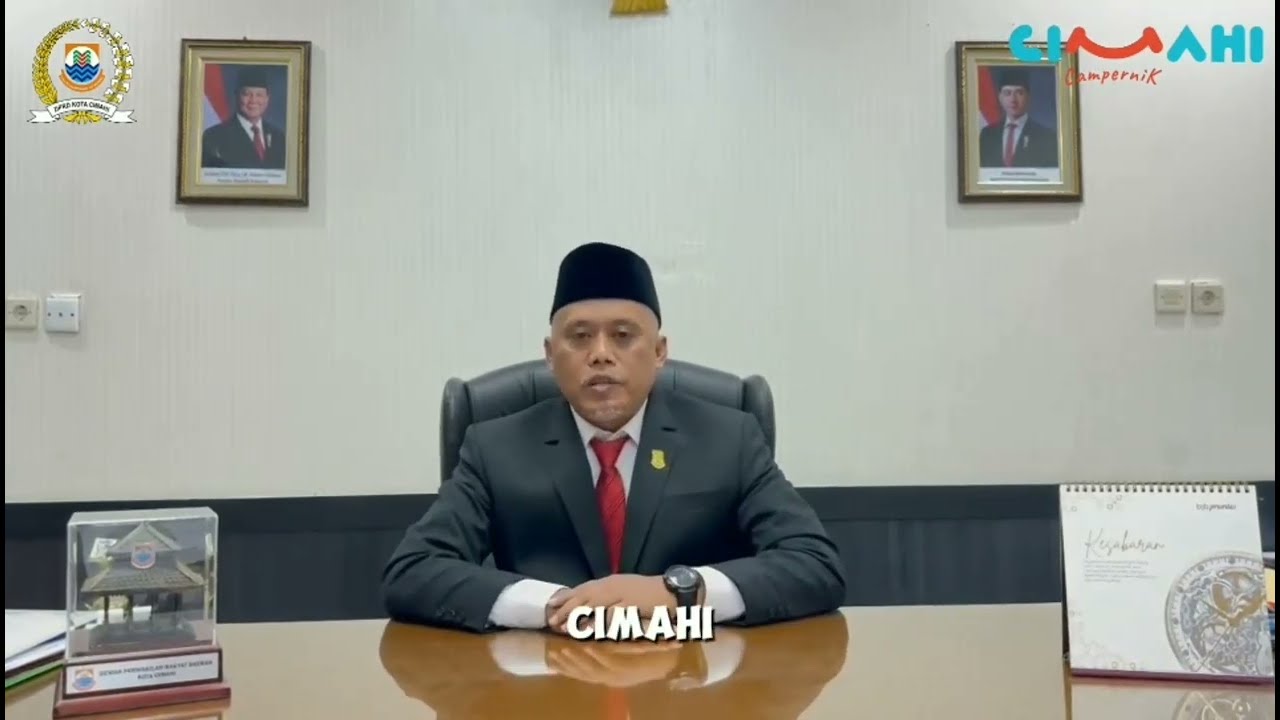 Ucapan Selamat Ketua DPRD Kota Cimahi atas Pelantikan Walikota & Wakil Walikota Cimahi - TV Harmoni