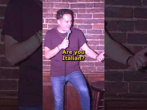 Greek #standup #comedy #funny #jokes #crowdwork #standupcomedy #comedian #greek #italian #moms