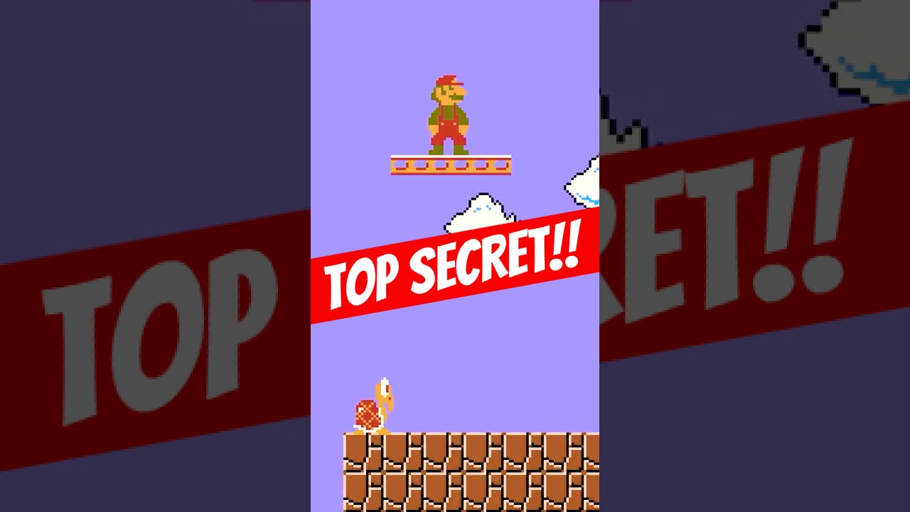 The UNUSED SPRITE in Super Mario Bros. (NES)!! (ft. Huggbees)