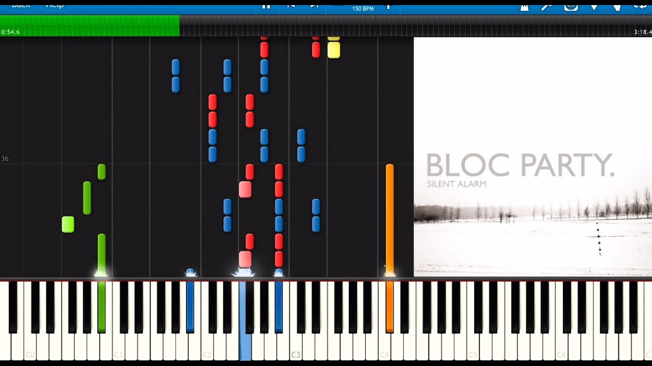Bloc Party: Banquet - Piano Tutorial (Full Band)