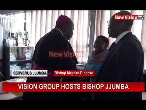 Bishop Jjumba tours Vision Group