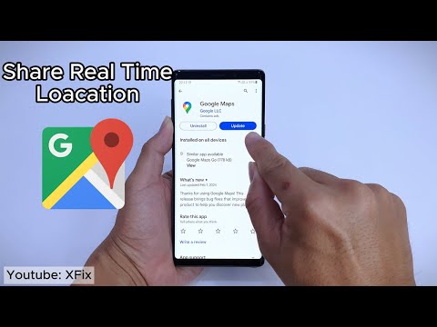 How to Share Real Time Location on Google Maps