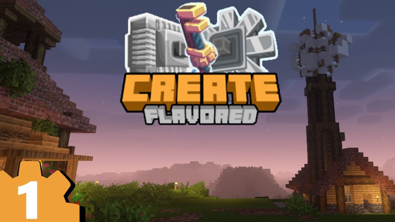 【Minecraft】Create Modpack - Create-ive Beginnings! (Ep. 1)