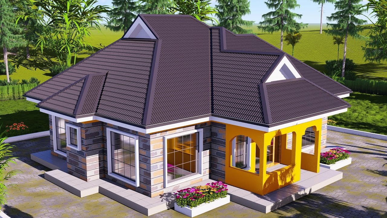 Three Bedroom House Plan in Kenya