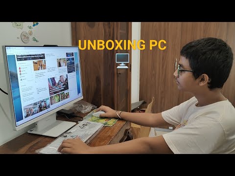 LENOVO - all in one PC 🖥️ UNBOXING and REVIEW 👌@alkakrishnavlogs #vlog