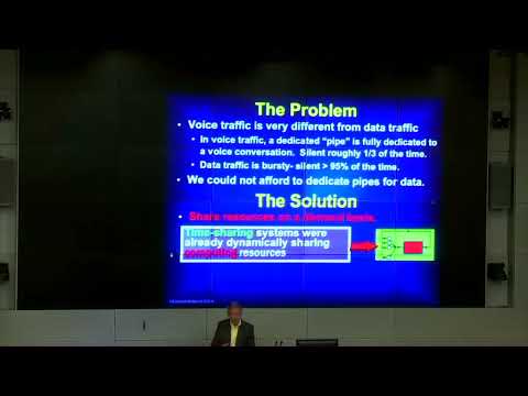 CS201-- Leonard Kleinrock on the 55th Anniversary of the Internet
