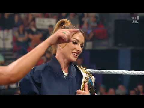 WWE RAW BECKY LYNCH ENTRANCE 06/16/25