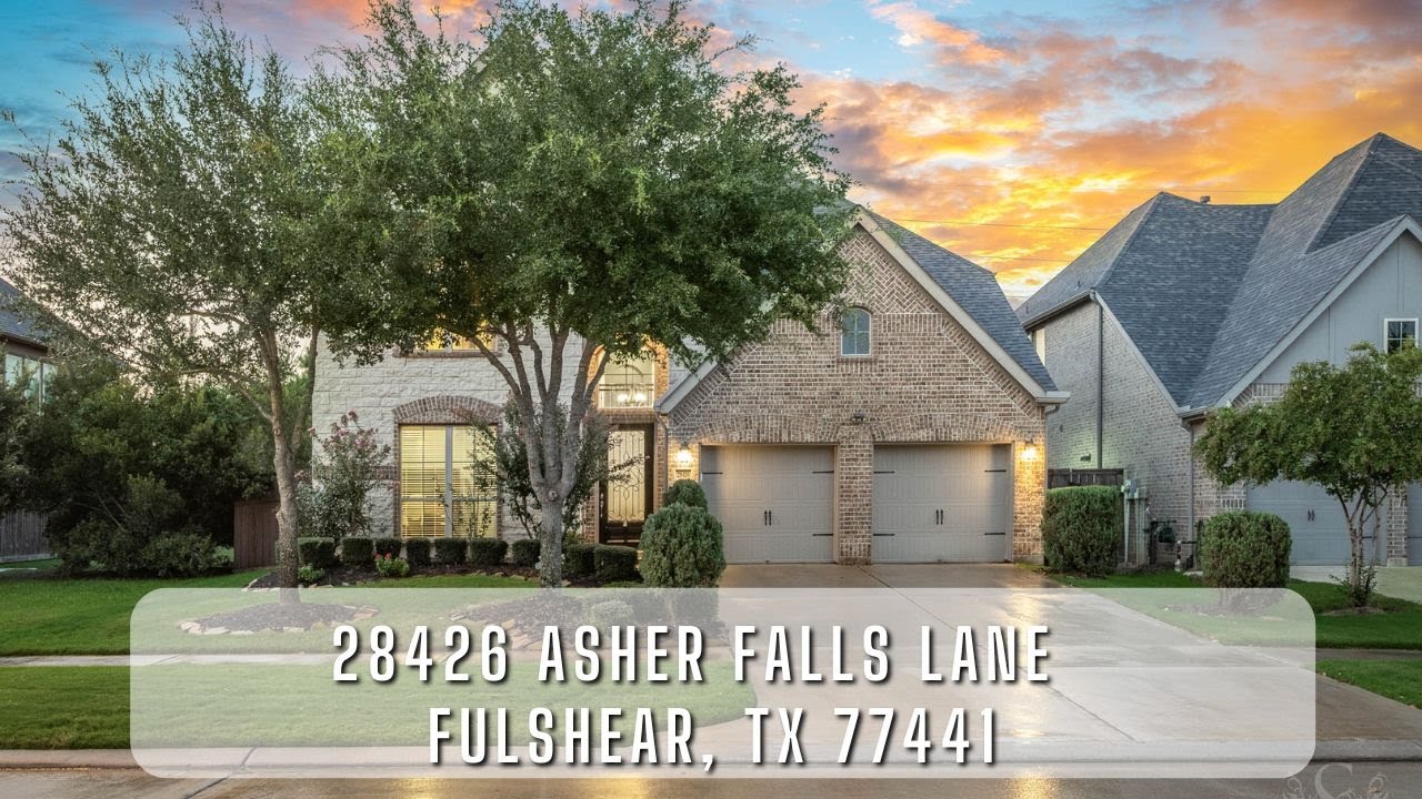 28426 Asher Falls Lane Fulshear, TX 77441 | Home Tour