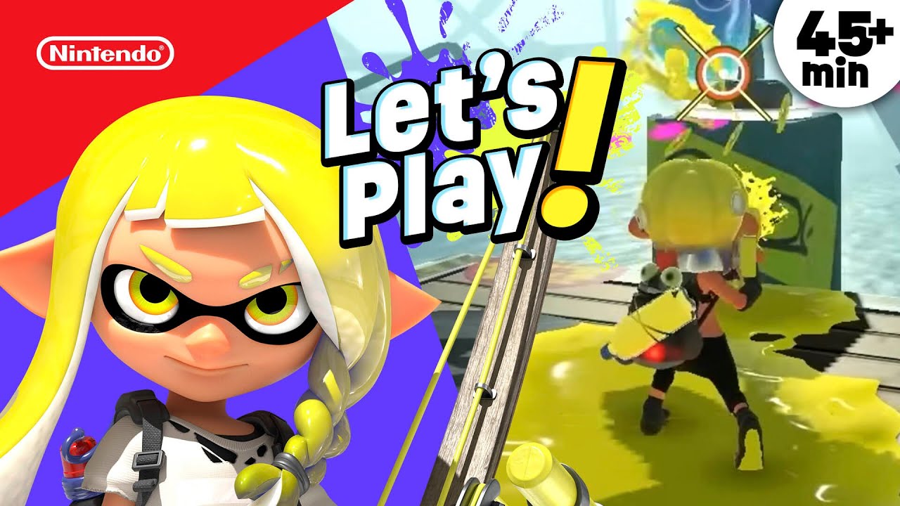 Splatoon 3 Single Player Campaign Gameplay For Kids 😆 45+ Mins Let’s play | Play Nintendo