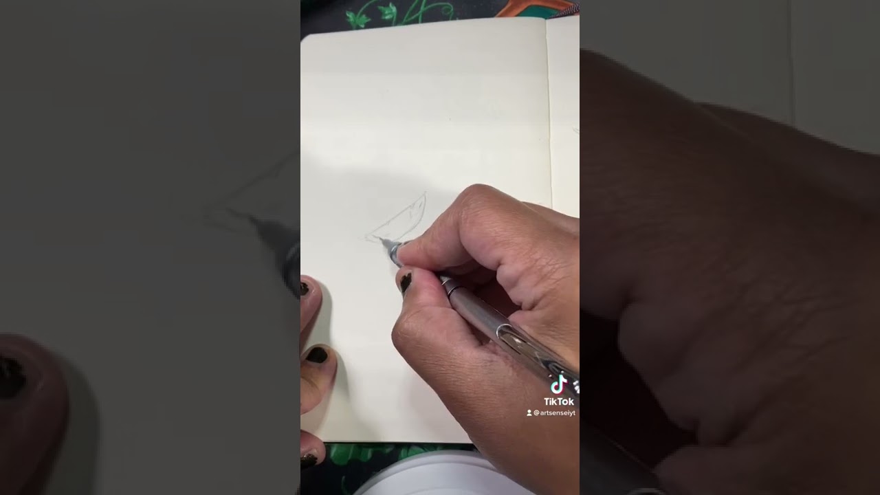 Drawing teeth art tips