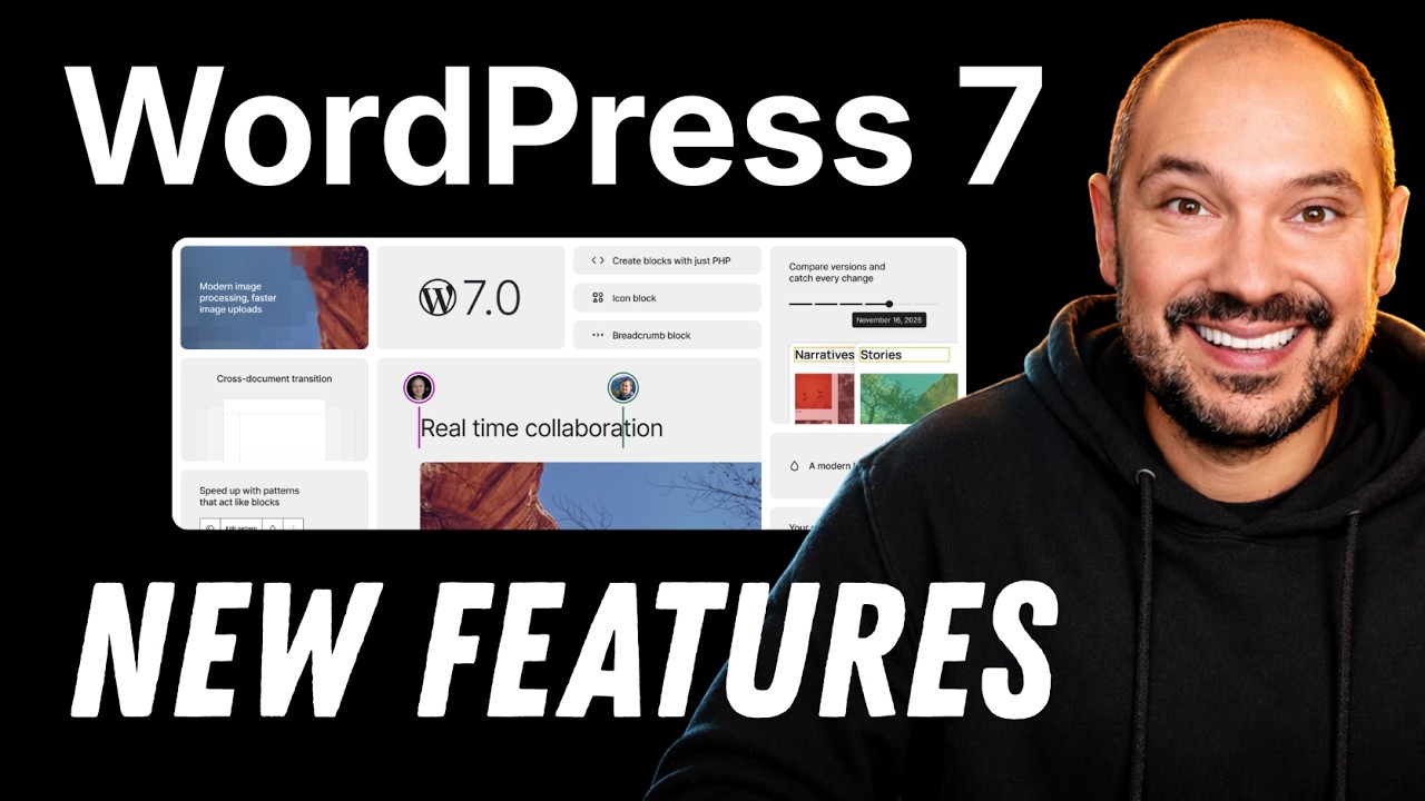 WordPress 7.0 New Features in 10 minutes 🤖 AI + Real Time Collaboration