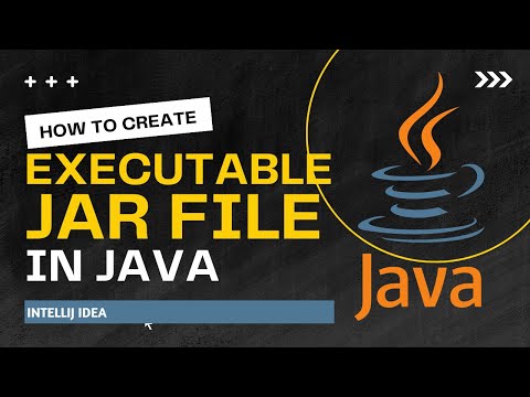 How To Create An Executable Jar File In Intellij || Create An Executable Java Application