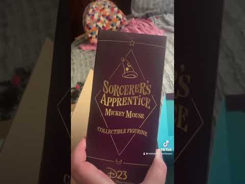 D23 membership gift unboxing. This is a Quick Look. Full look on TikTok. #disney #d23 #unboxing