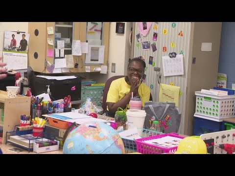 Cleveland Metropolitan School District teachers surprised with excellence awards