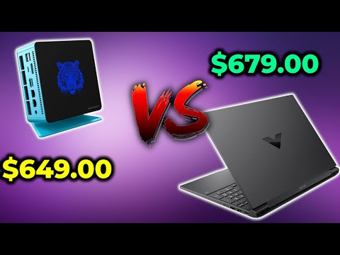Mini PC vs Laptop | Which Should You Buy? | HP Victus 15 Laptop vs UM780 XTX