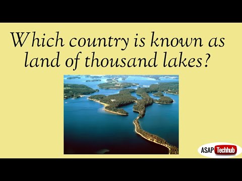Which country is known as land of thousand lakes?|Current Affairs & GK|UPSC SSC RRB IBPS|Episode-43