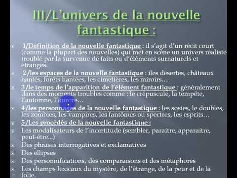La nouvelle fantastique