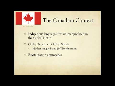 Language-in-Education Policies and Indigenous Language Revitalization Efforts in Canada