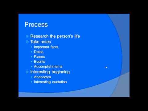 Writing Skills: Bios | Useful Language & Vocabulary | brain-perks