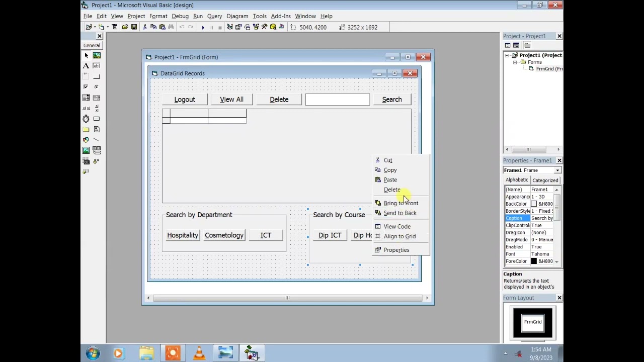 Data Grid in VB 6.0 | Step By step Tutorial