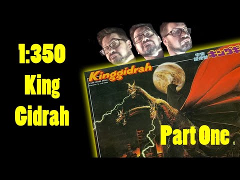 King Gidrah 1:350 scale model kit