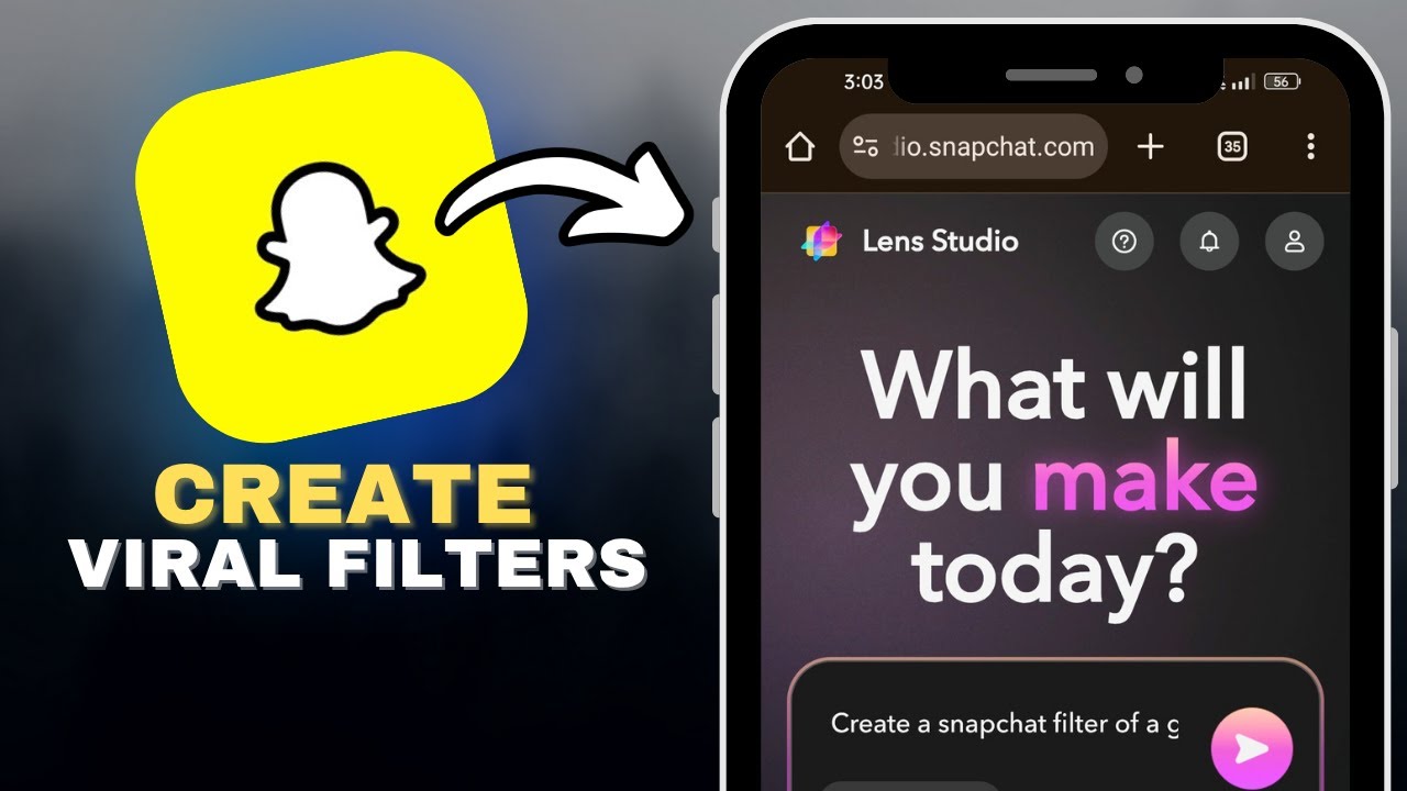 How to Create Viral Snapchat Filters with Lens Studio AI in SECONDS!