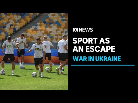 Ukrainian football club brings comfort and certainty during war | ABC News