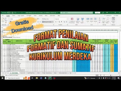 Cara Input Nilai Formatif dan Sumatif Kurikulum Merdeka