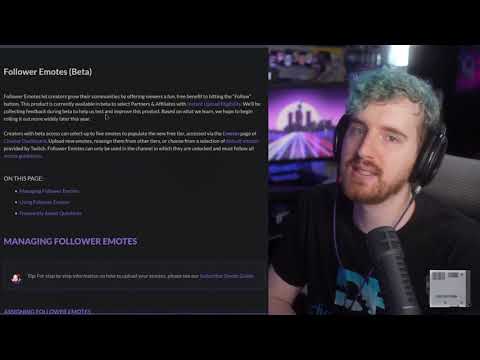Twitch rolls our Follower Emotes to select streamers to improve community growth. 🤝