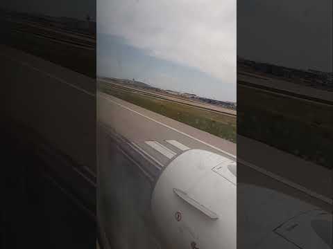 Landing at Athens Greece International Airport