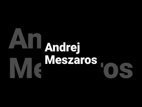 How to pronounce Andrej Meszaros