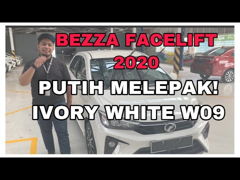 PERODUA BEZZA PUTIH FACELIFT | WARNA IVORY WHITE | Sekilas Pandang |2020