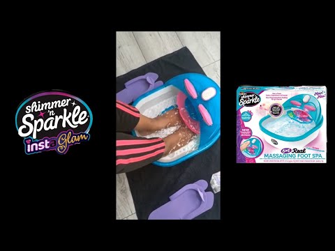 Reviewing the Shimmer 'n Sparkle Foot Spa Set !