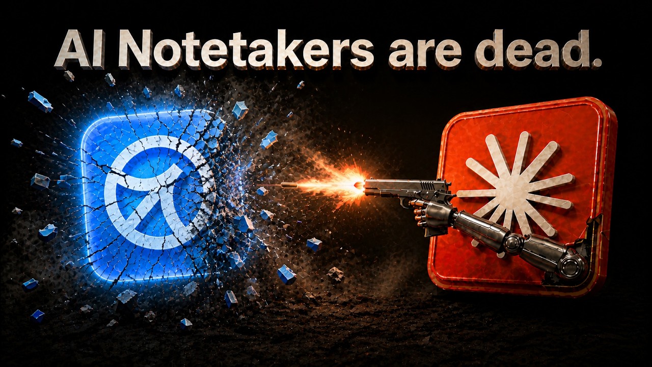 I killed every AI notetaker... and built my own (It's free)