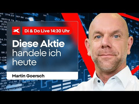 Diese Aktie handele ich heute! 🔴