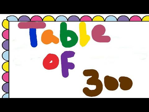 5 Times Table Of 300 l Learn Multiplication Of Table 300 l 300x1=300 l 5 Times 300 Table Song