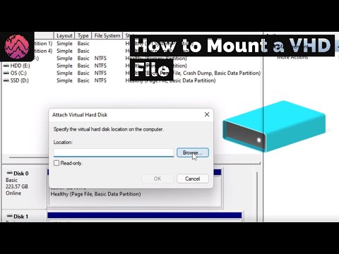 How to Mount a VHD or VHDX File in Windows 10 and 11