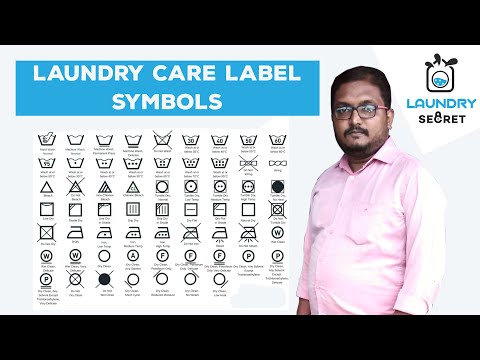 Laundry care Label Symbol in Tamil | Every body should Know | Laundry Secret | Laundry service