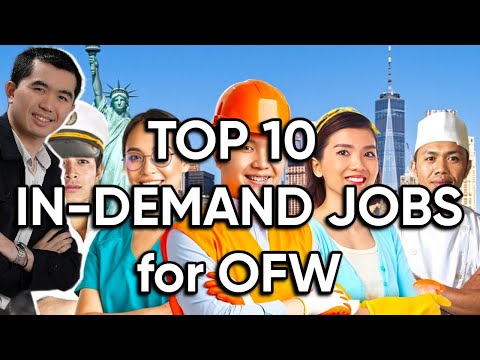 Top 10 in demand jobs for Overseas Filipino Workers