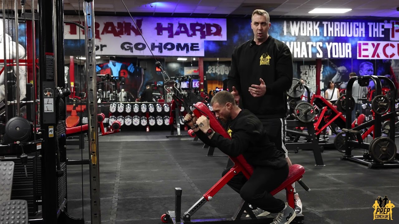 CHEST SUPPORTED LAT PULLDOWN TUTORIAL